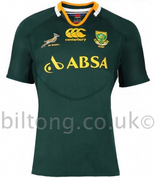2013 South African Rugby Home Shirt | Susmans Best Biltong